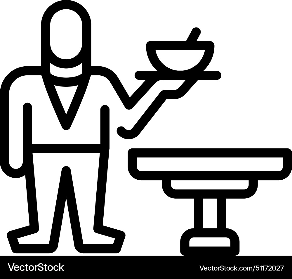 Serve Royalty Free Vector Image - VectorStock