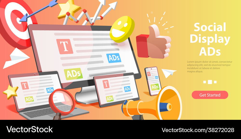 Ads Isometric Vector Images (over 5,300)