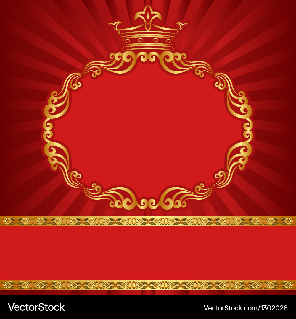 Royal background Royalty Free Vector Image - VectorStock