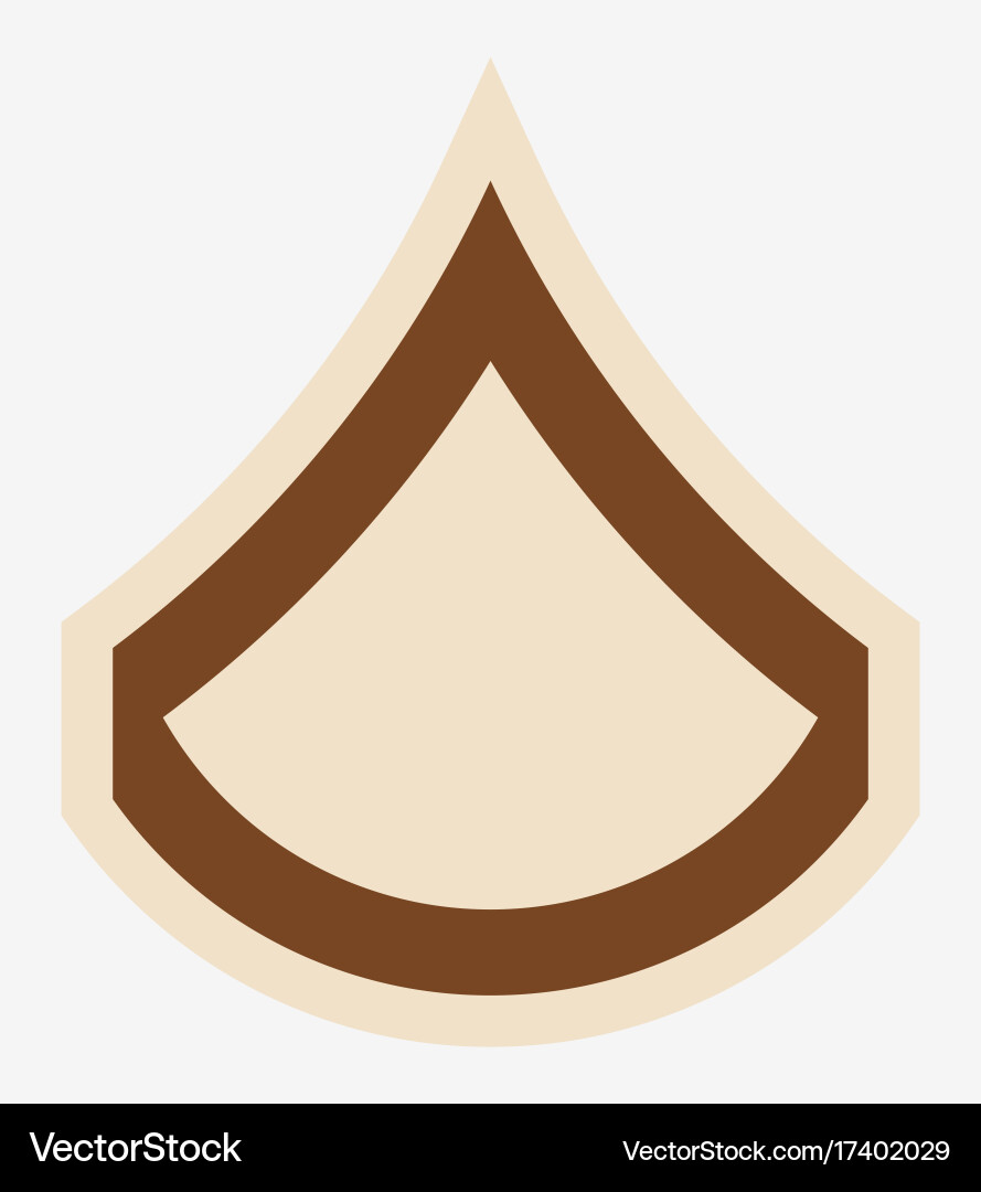Military ranks and insignia stripes chevrons Vector Image