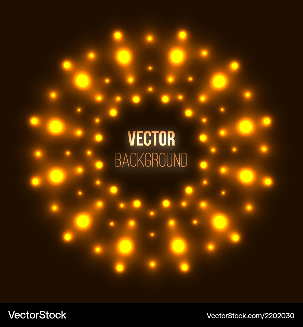 Abstrakter leuchtender Hintergrund mit Lichtflecken