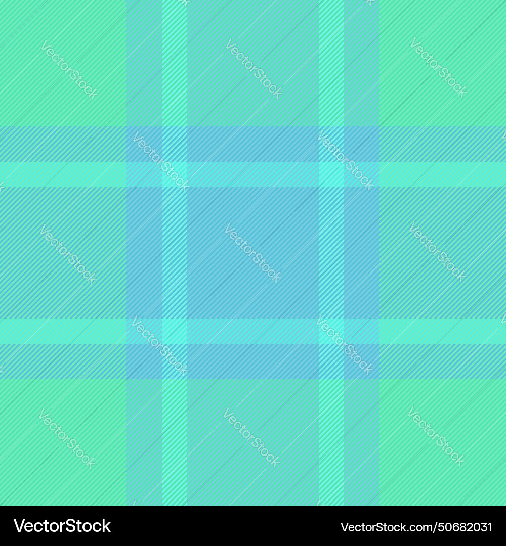 Blue textile fabric background simple plaid Vector Image