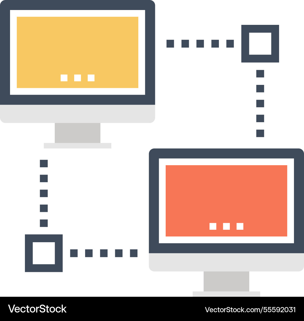 Local area network Royalty Free Vector Image - VectorStock