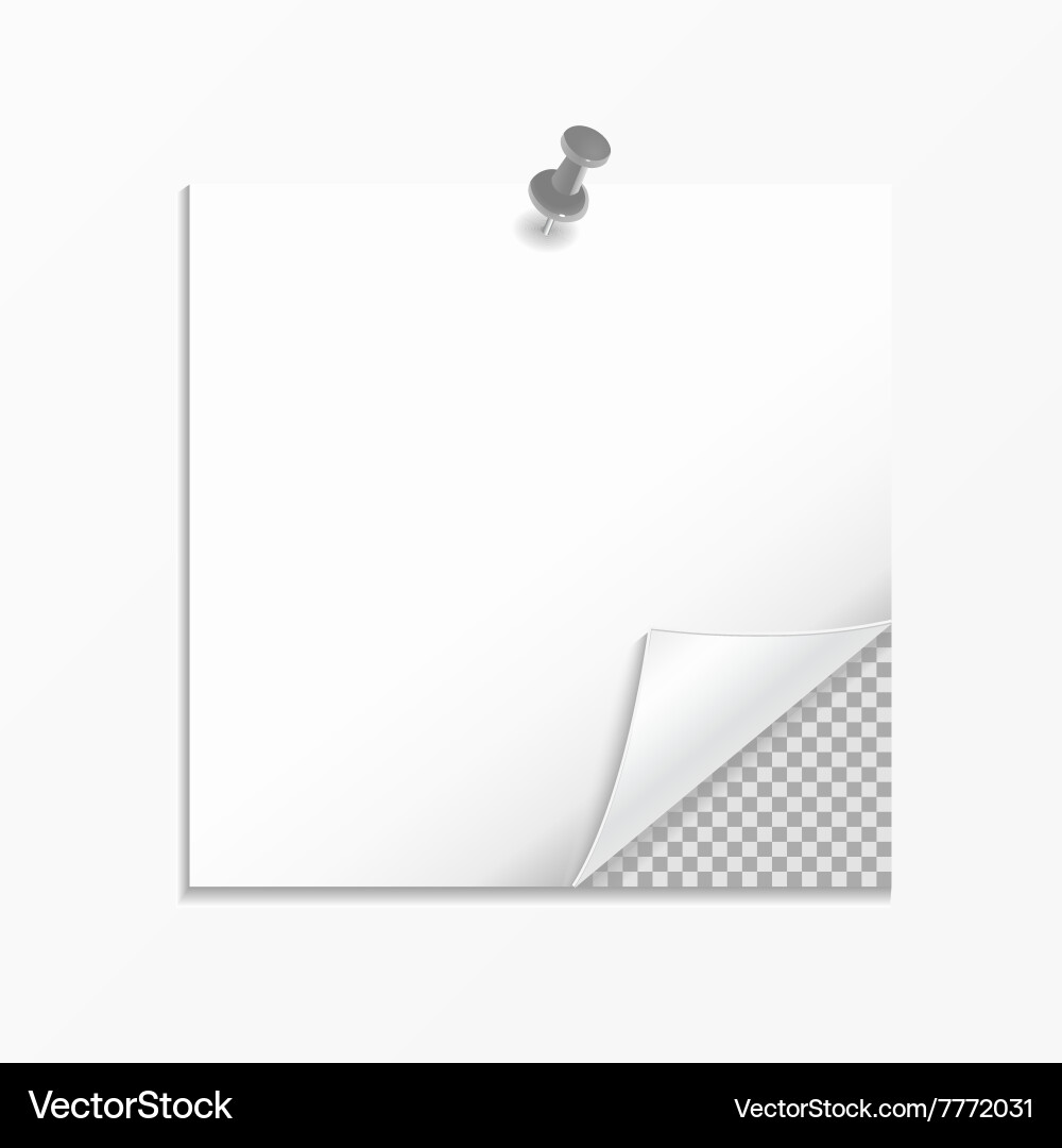 Sheet of paper Royalty Free Vector Image - VectorStock