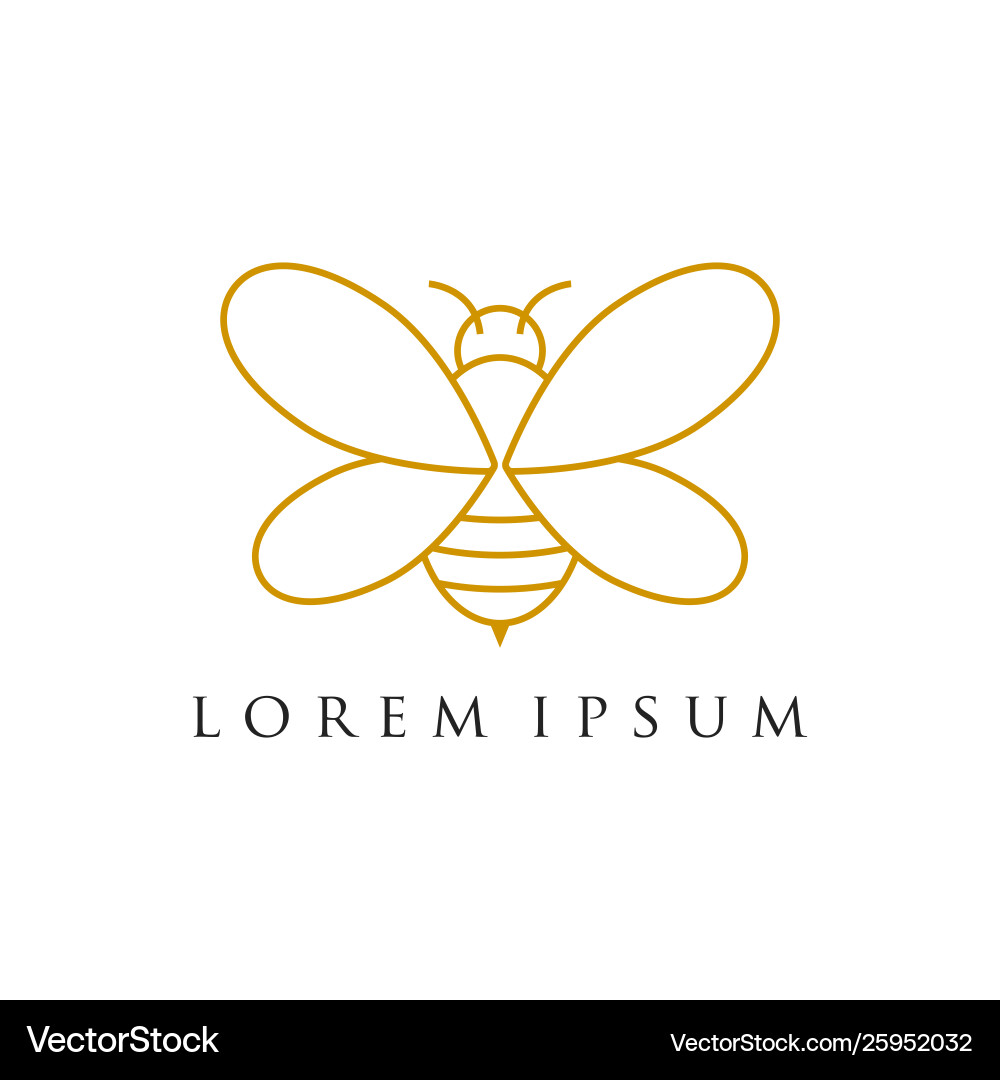 Minimalist Bee Vector Images (over 2,200)