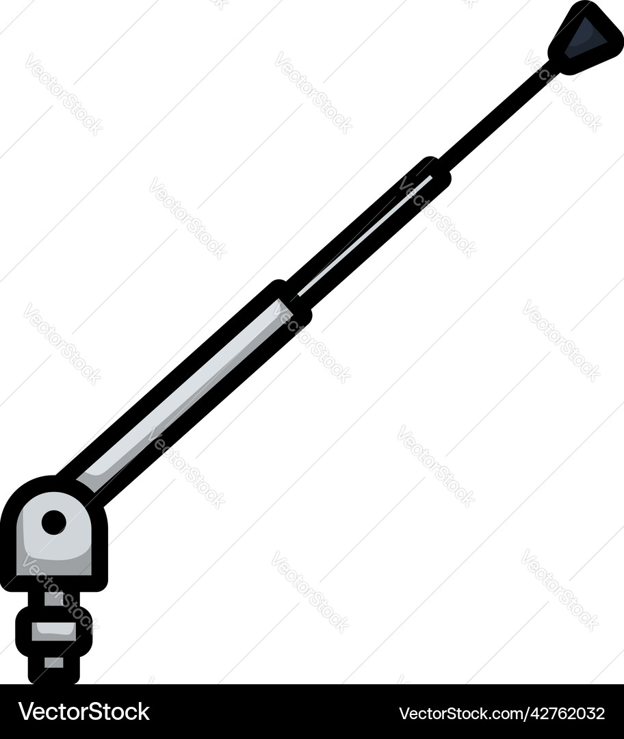 Radio antenna component icon Royalty Free Vector Image
