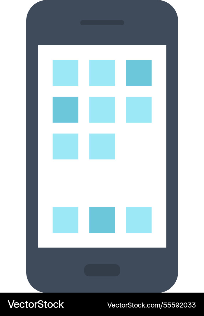 Mobile phone Royalty Free Vector Image - VectorStock