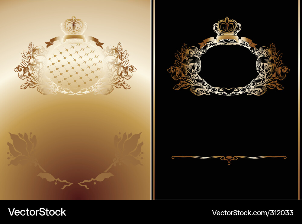 Royal backgrounds Royalty Free Vector Image - VectorStock