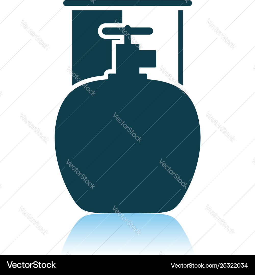 Camping gas container icon Royalty Free Vector Image