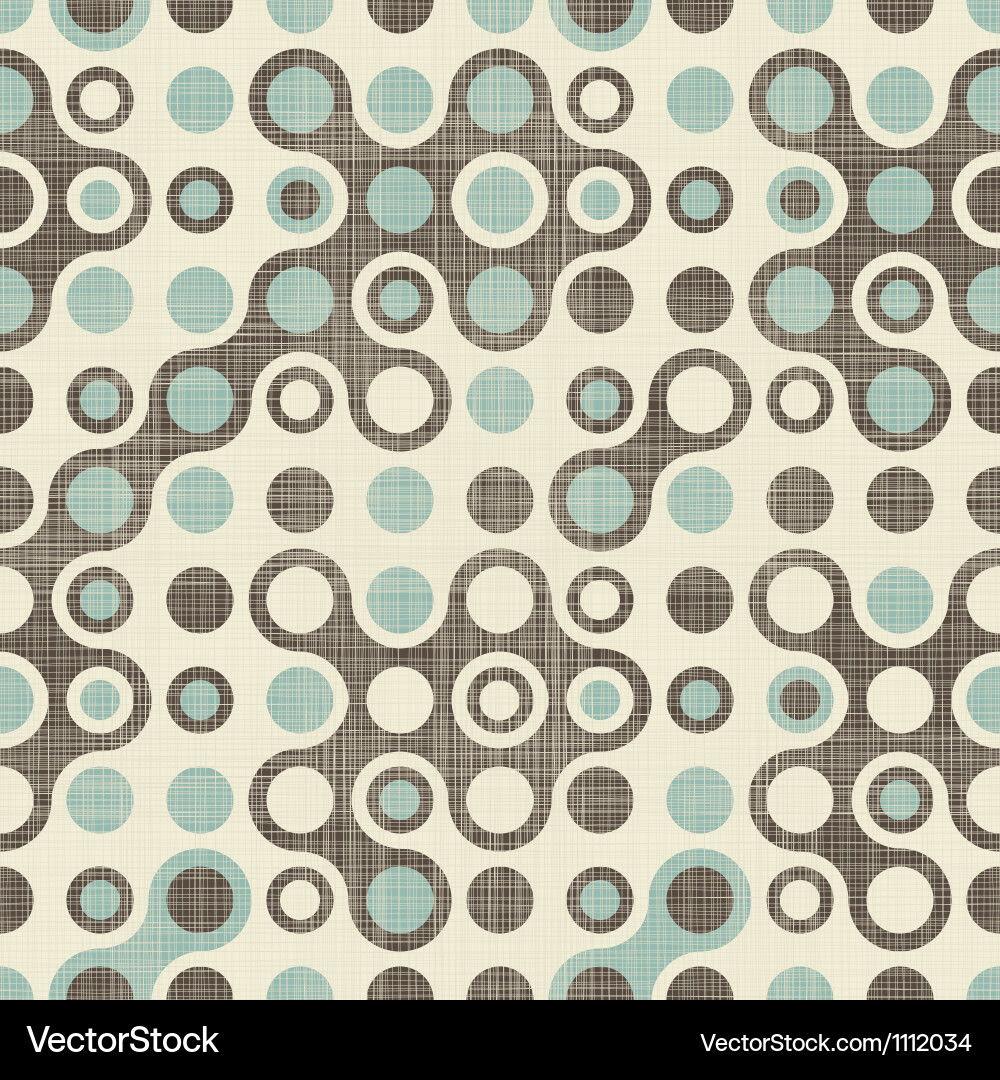 Retro Spot Muster Lizenzfreies Vektorbild - VectorStock