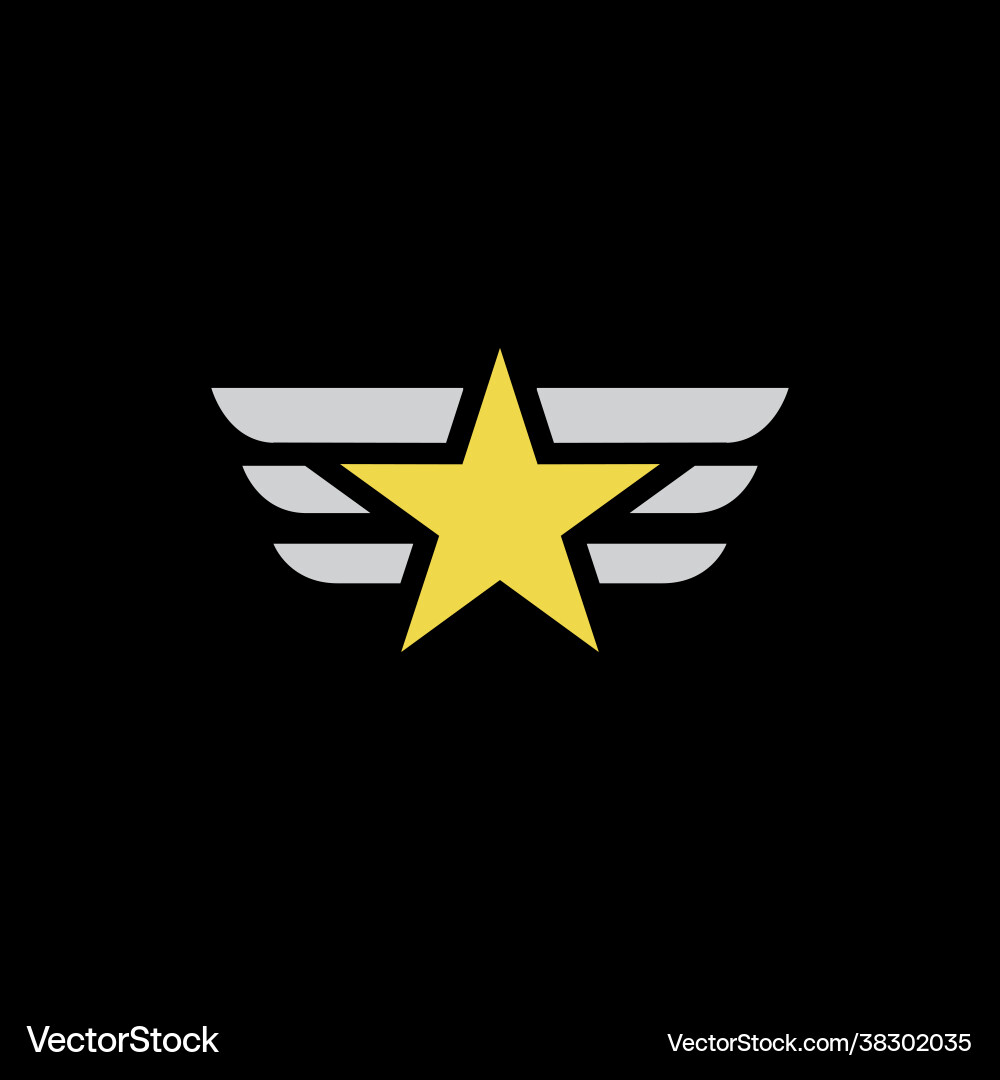 Star Wings Logo Star Wings Abstract Vector & Photo (Free Trial)