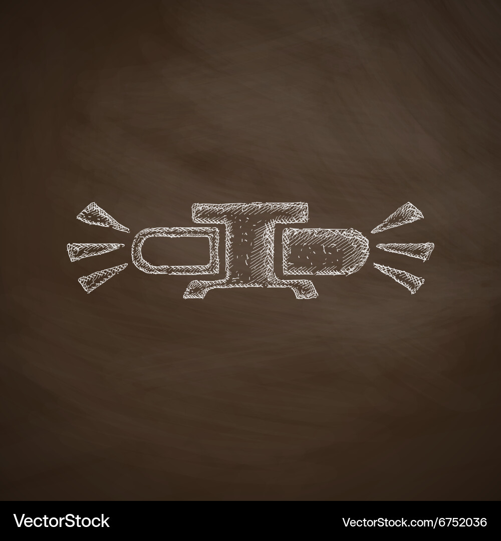 Flasher icon Royalty Free Vector Image - VectorStock