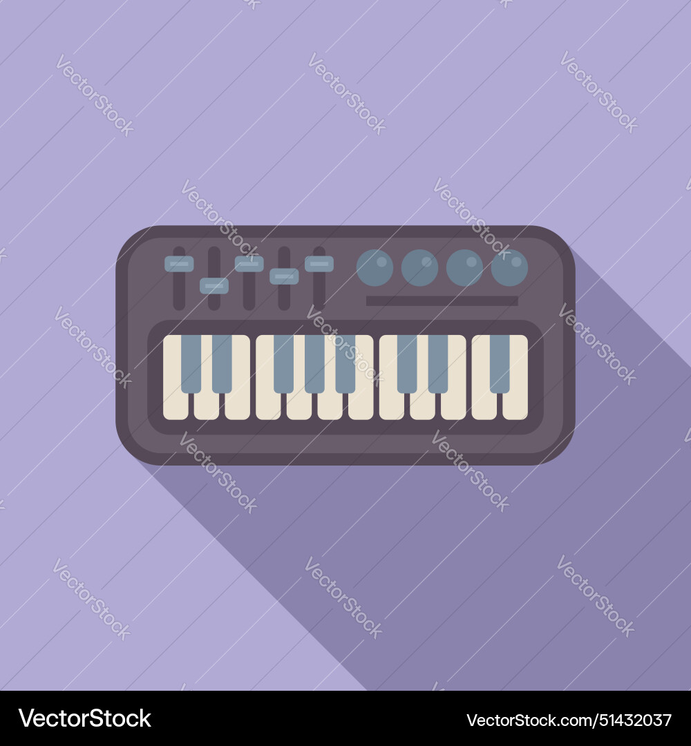 A classic synthesizer Royalty Free Vector Image