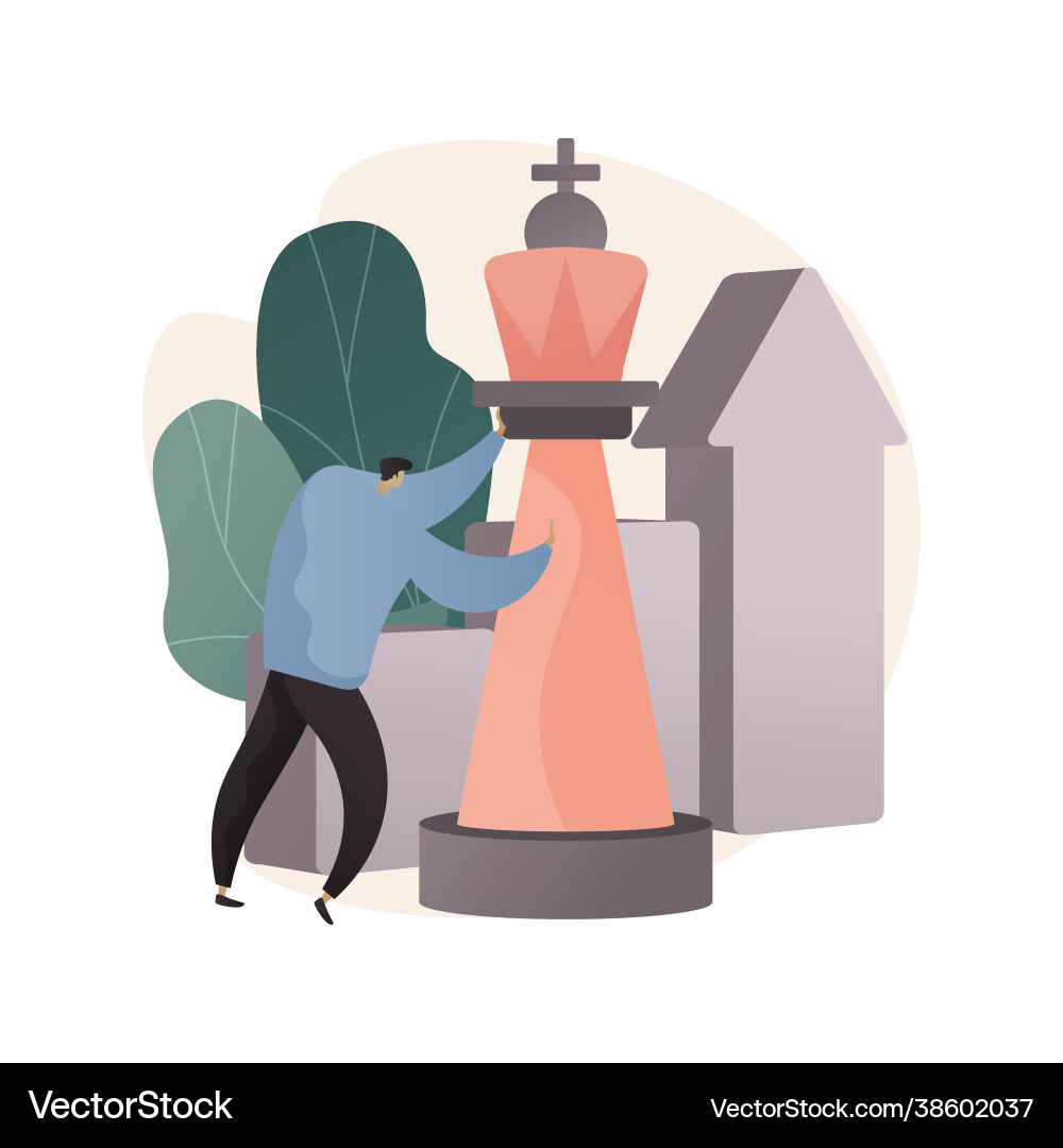 Business strategy abstract concept Royalty Free Vector Image