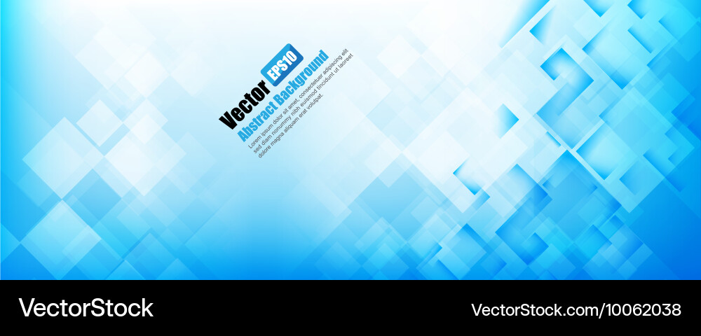 Abstract background light blue with basic geometry