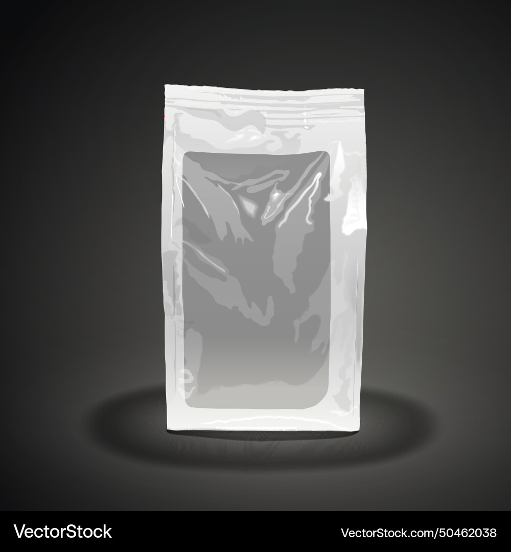 Foil food packaging Royalty Free Vector Image - VectorStock