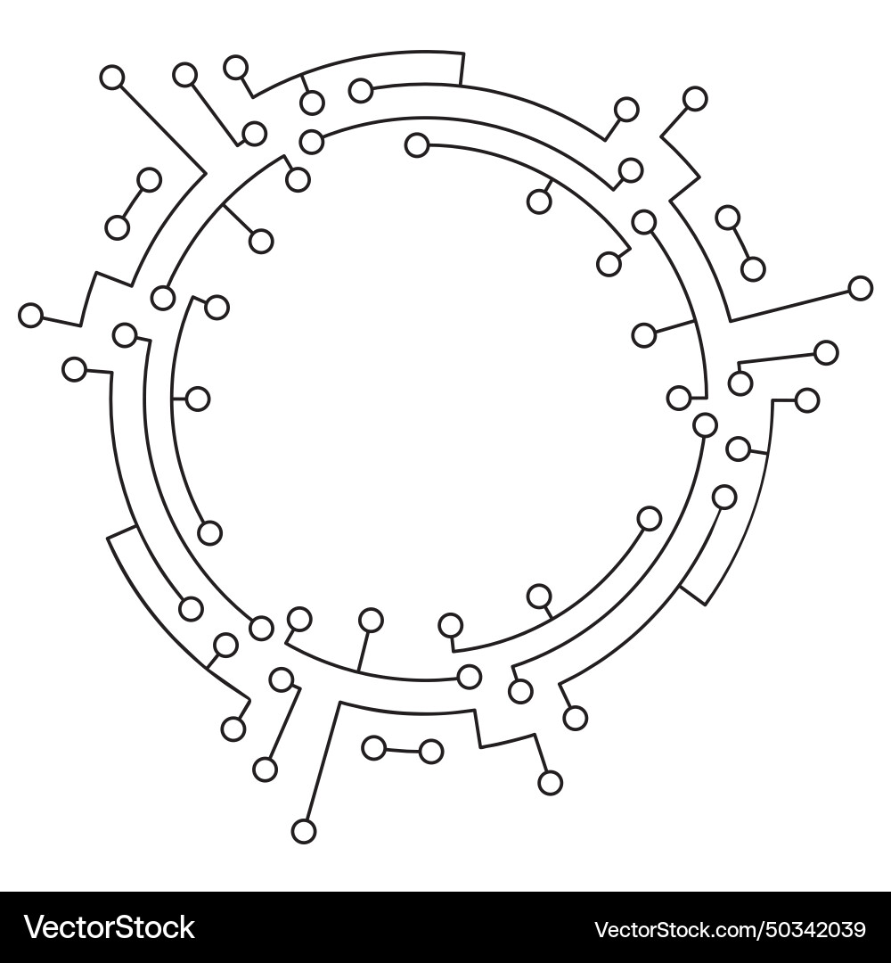 Digital technology element Royalty Free Vector Image