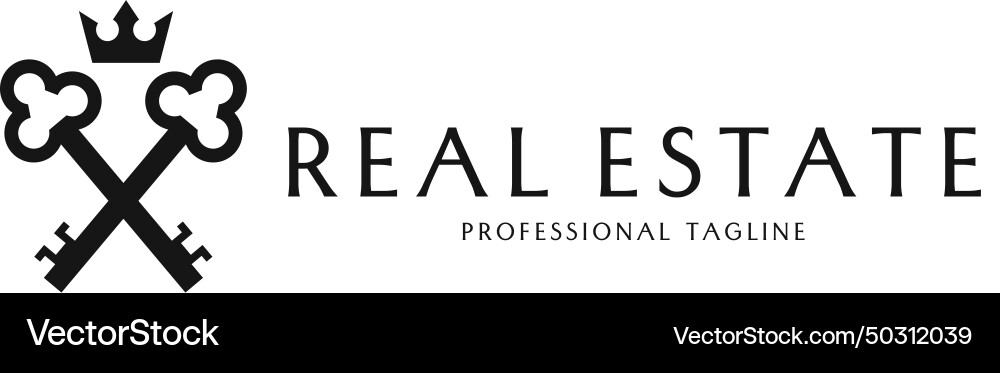 Key logo template Royalty Free Vector Image - VectorStock