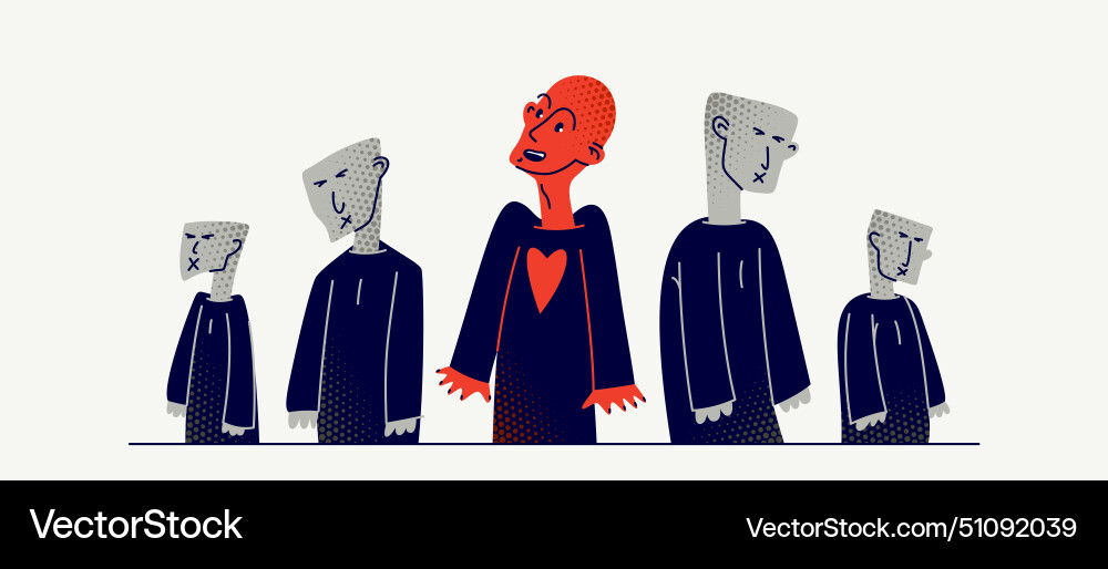 Matrix mind control and totalitarian society and Vector Image