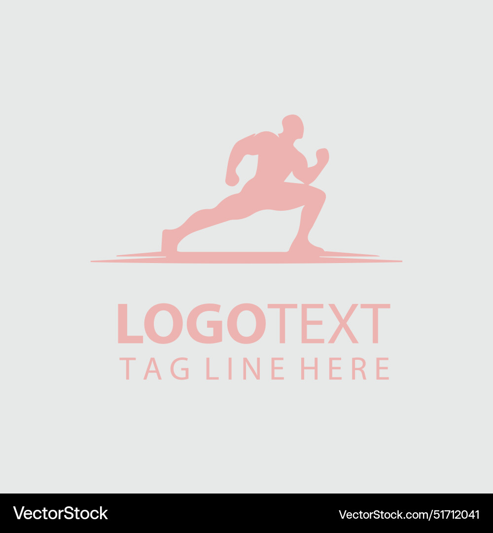 Runner logo Royalty Free Vector Image - VectorStock