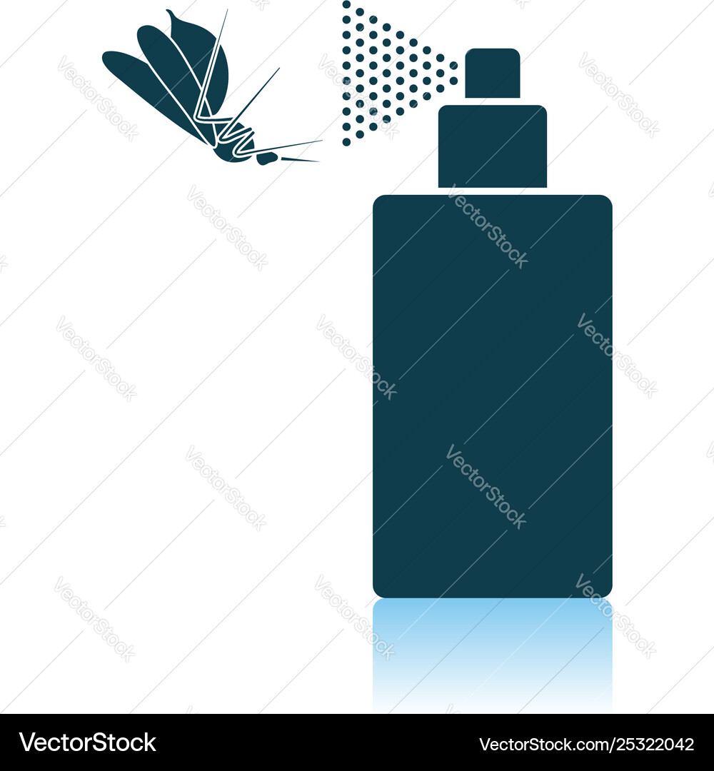 Mosquito spray icon Royalty Free Vector Image - VectorStock
