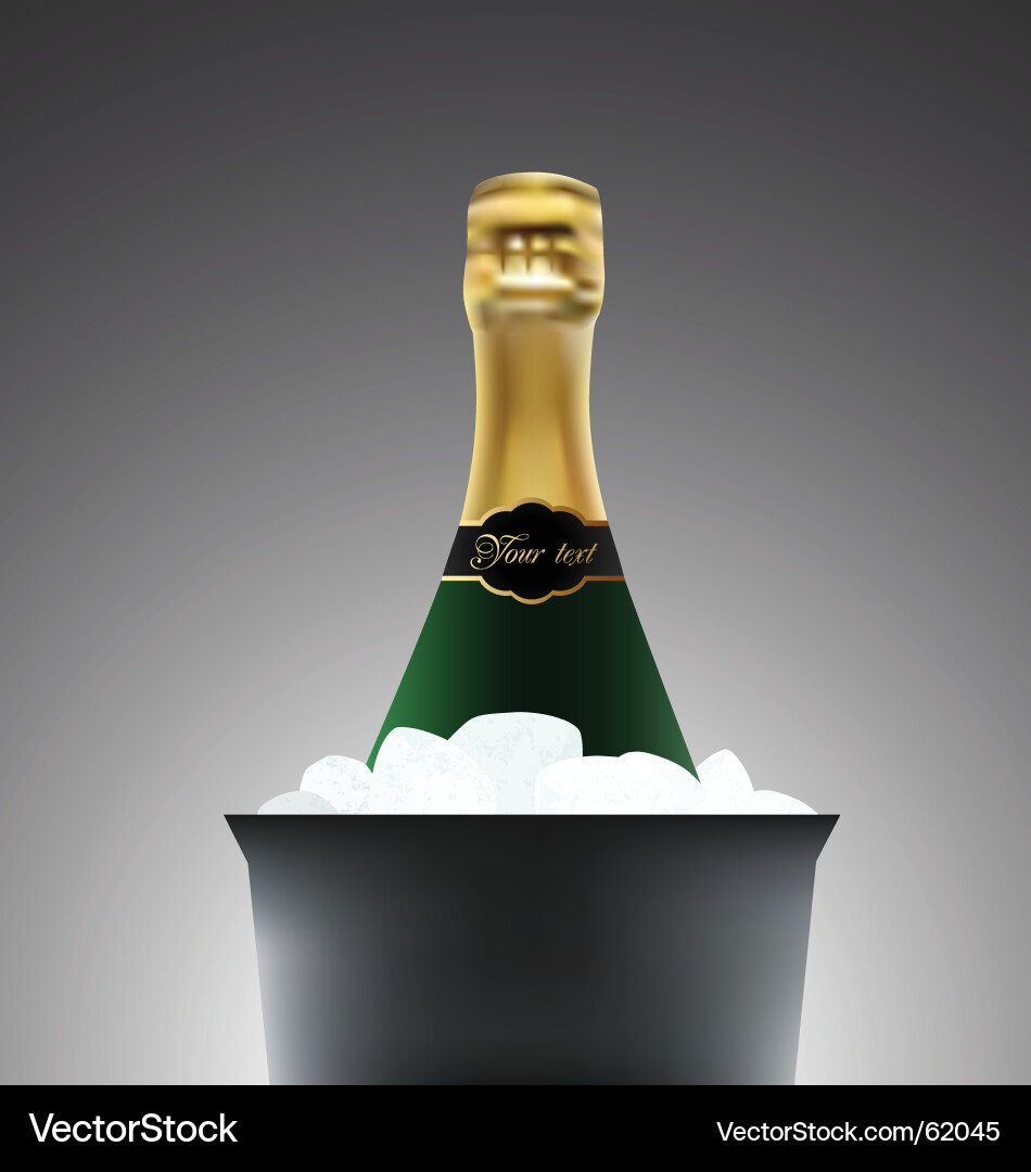 Champagne Royalty Free Vector Image - VectorStock