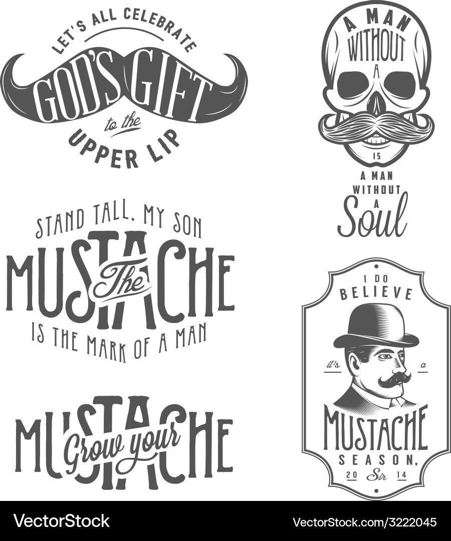 Mustache Template Quotes