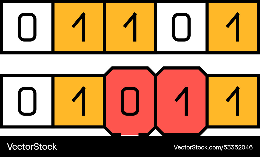 Genetic algorithm icon color Royalty Free Vector Image