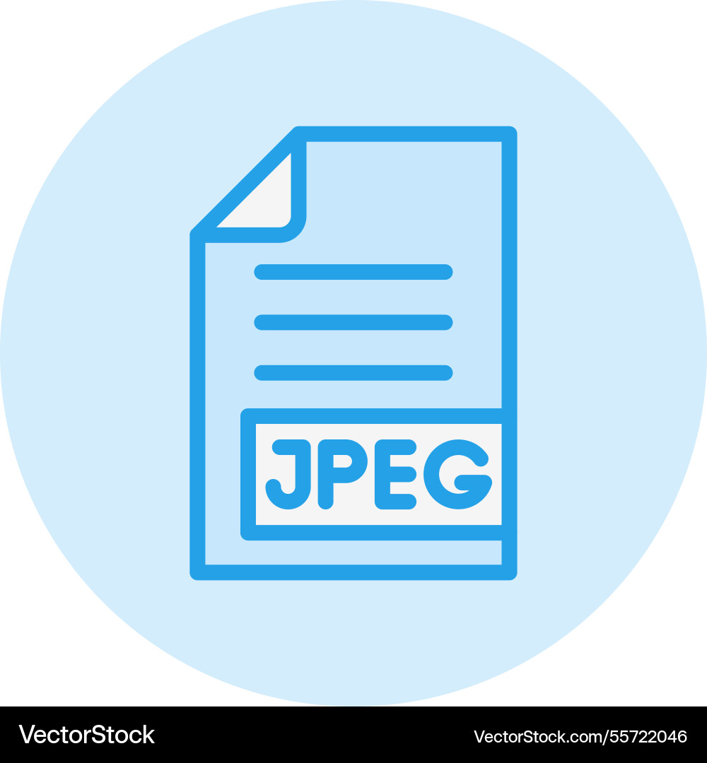 Jpeg icon design Royalty Free Vector Image - VectorStock