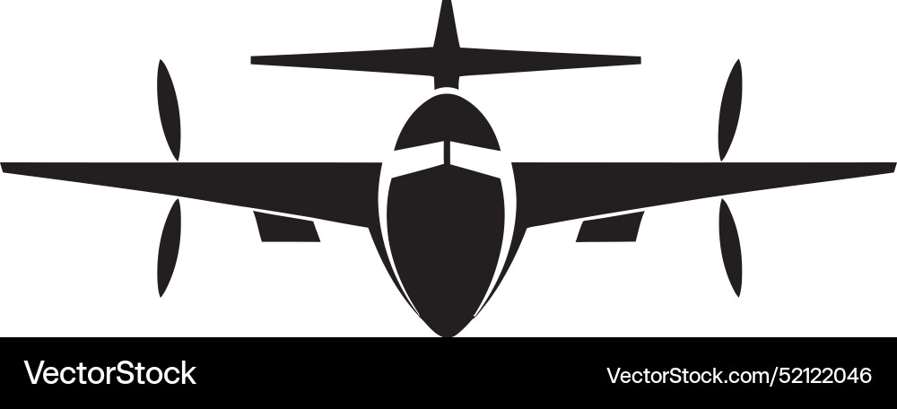 Midnight glide blackened aircraft aviators Vector Image
