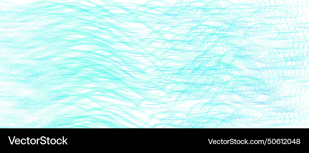 Light blue squiggle lines abstract background Vector Image