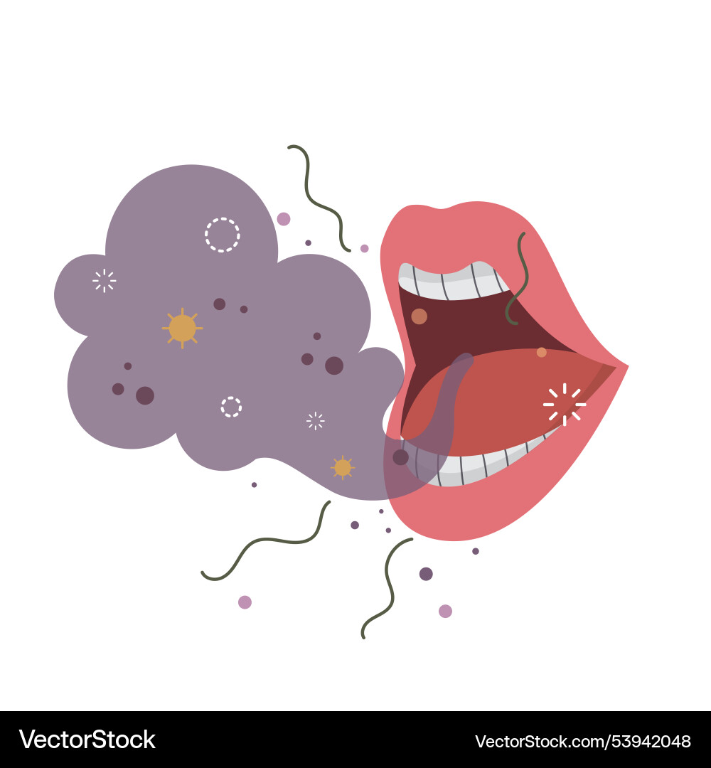 Smell bad Royalty Free Vector Image - VectorStock