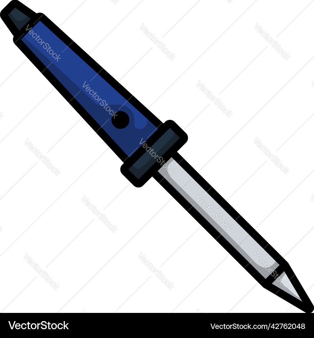 Soldering iron icon Royalty Free Vector Image - VectorStock
