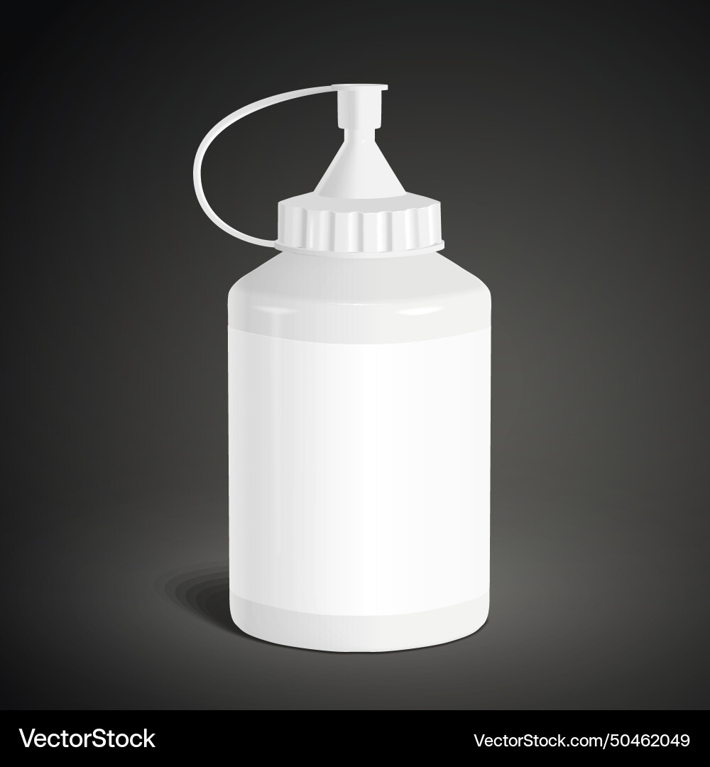 Blank paint bottle Royalty Free Vector Image - VectorStock