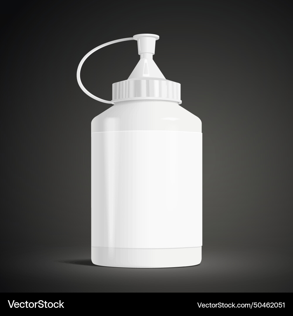 Blank paint bottle Royalty Free Vector Image - VectorStock
