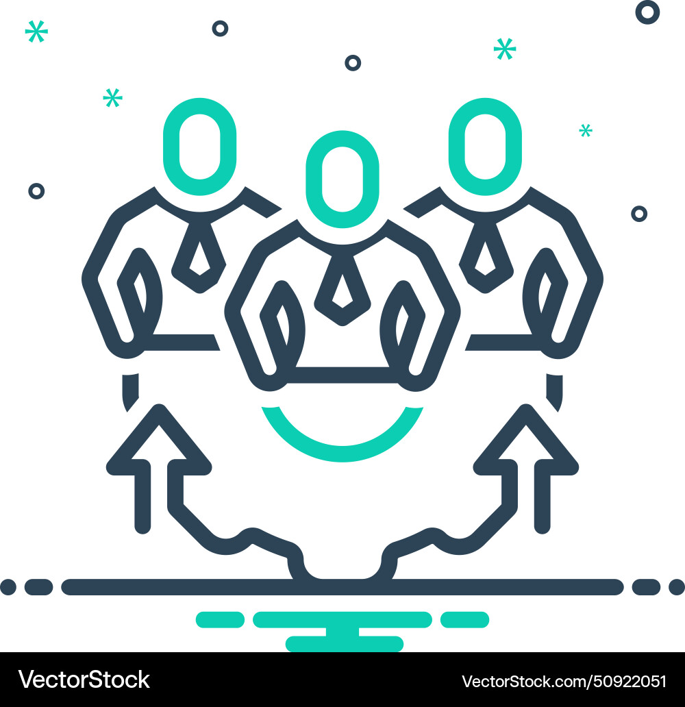 Team building Royalty Free Vector Image - VectorStock