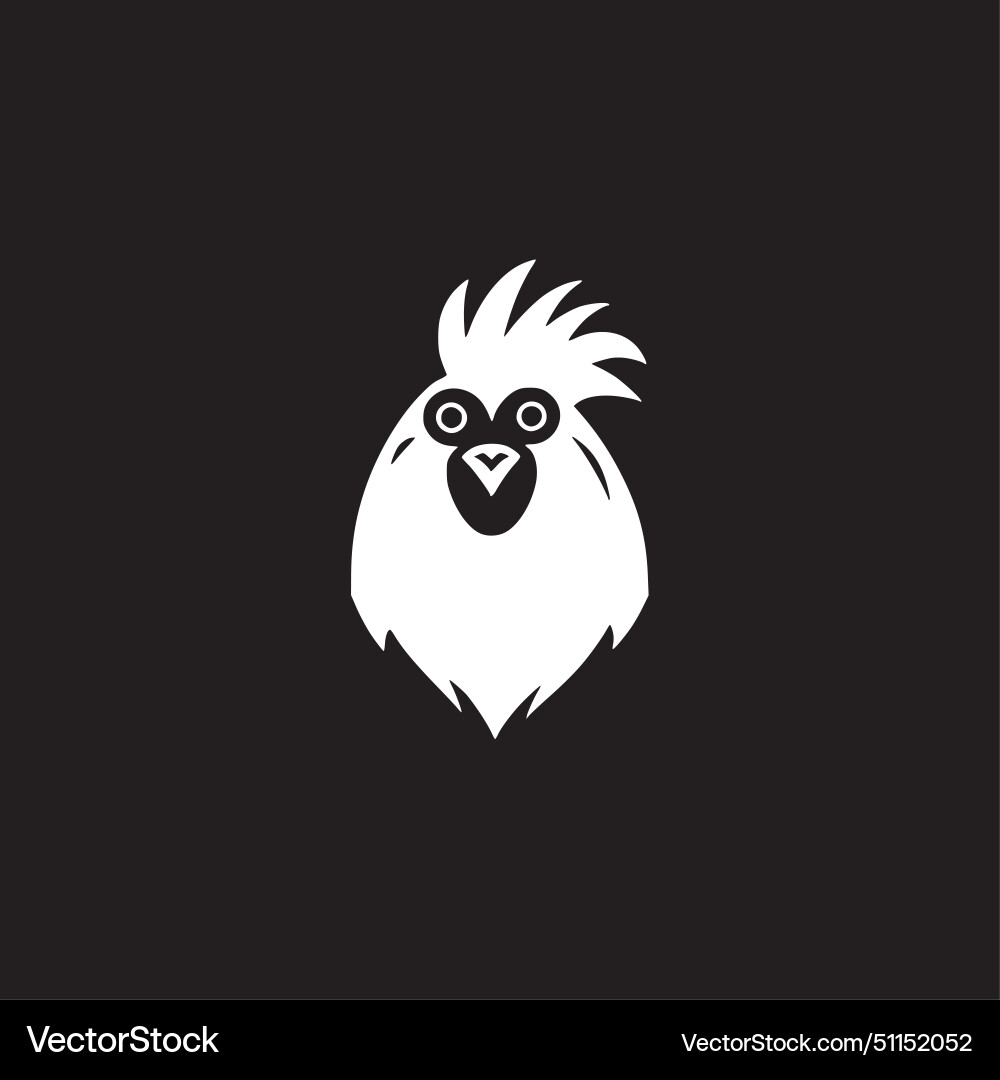 Chicken - minimalist and simple silhouette Vector Image