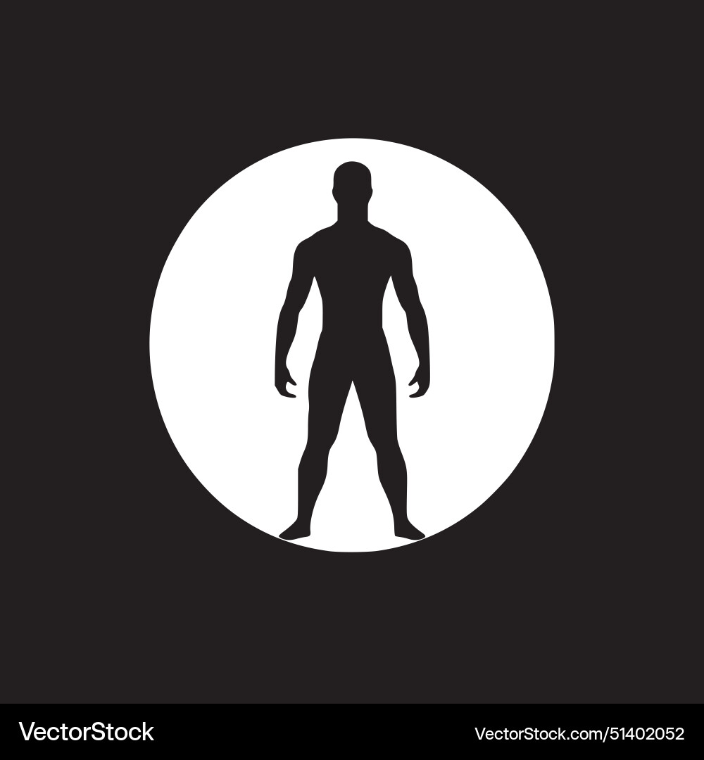 Gym - black and white isolated icon Royalty Free Vector