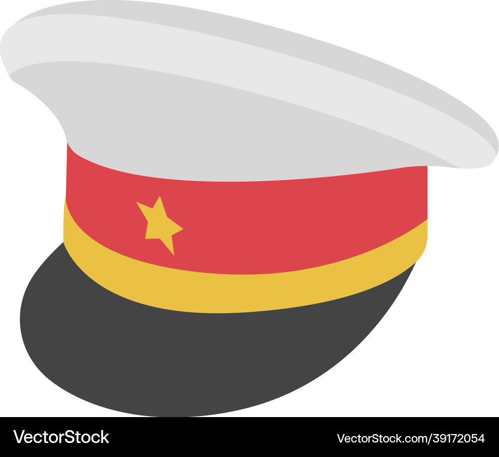 Captain Cap Lizenzfreies Vektorbild - VectorStock