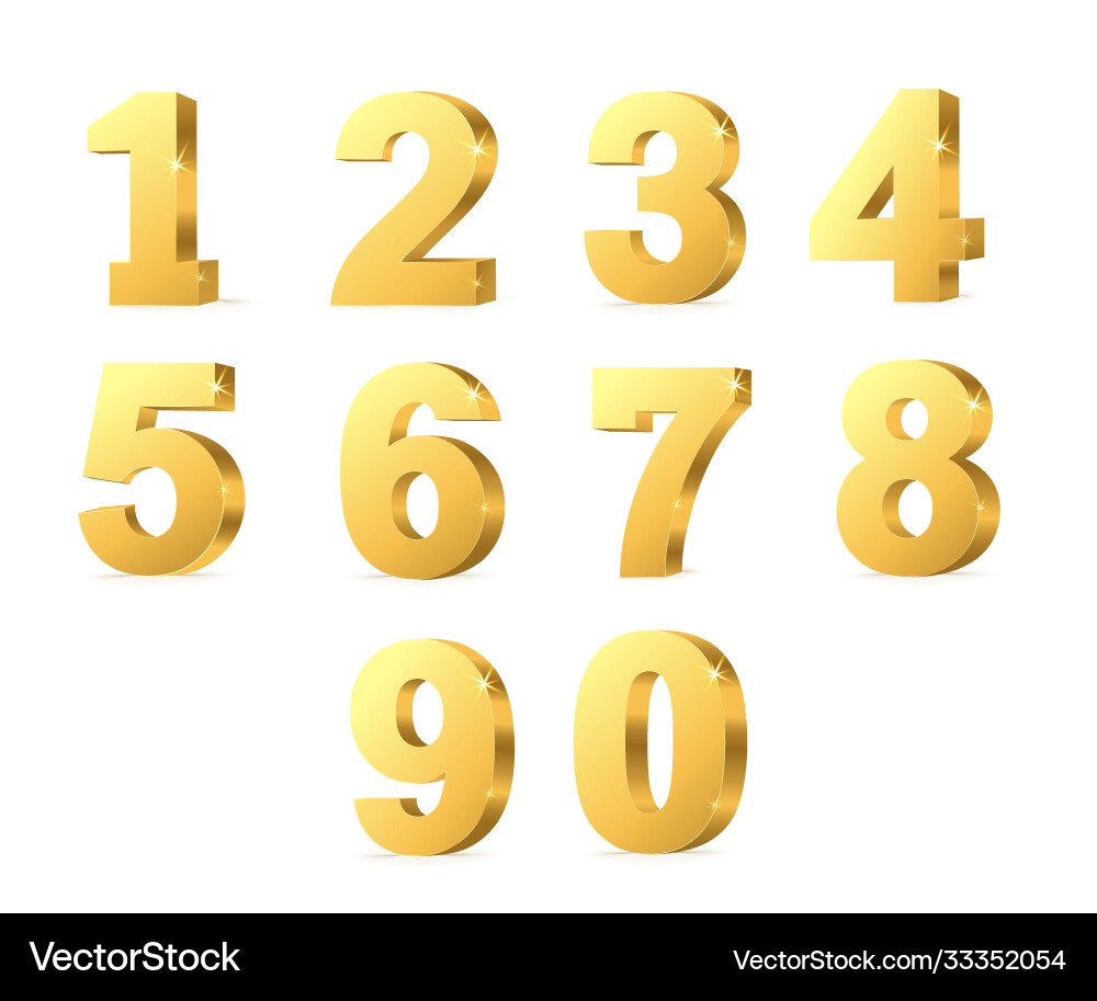 Numbers Fancy Templates Vector Images (over 550)