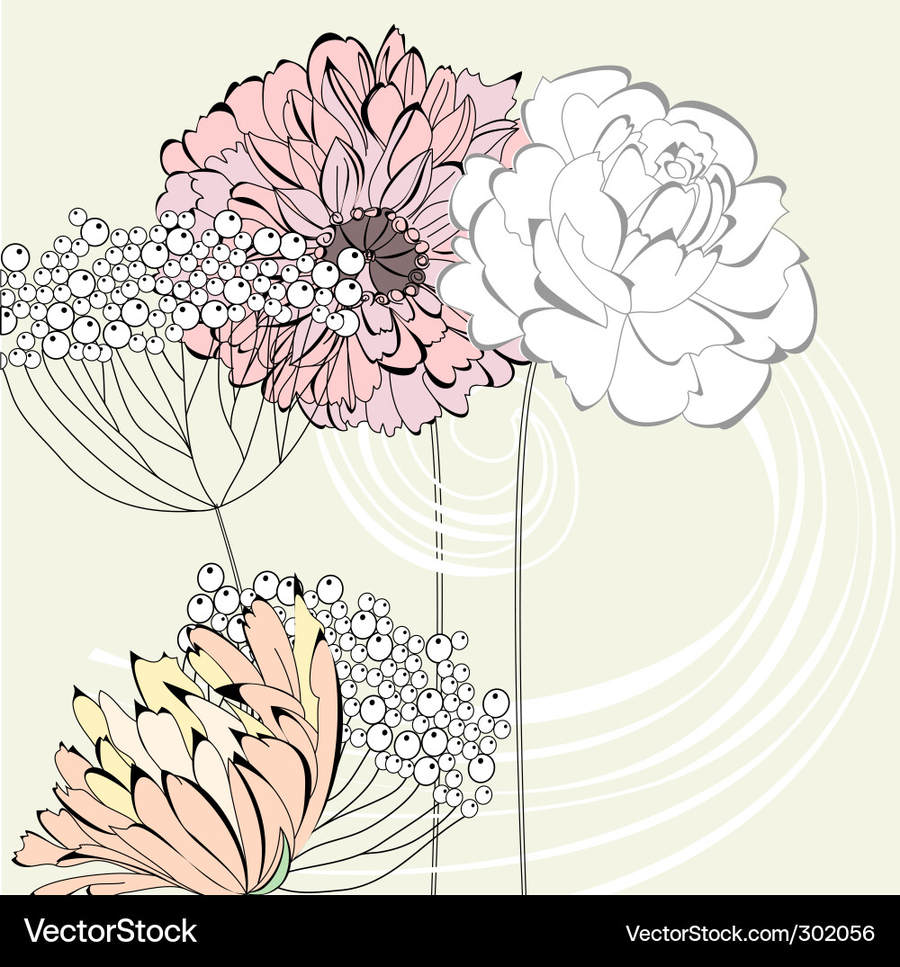 Romantic background Royalty Free Vector Image - VectorStock