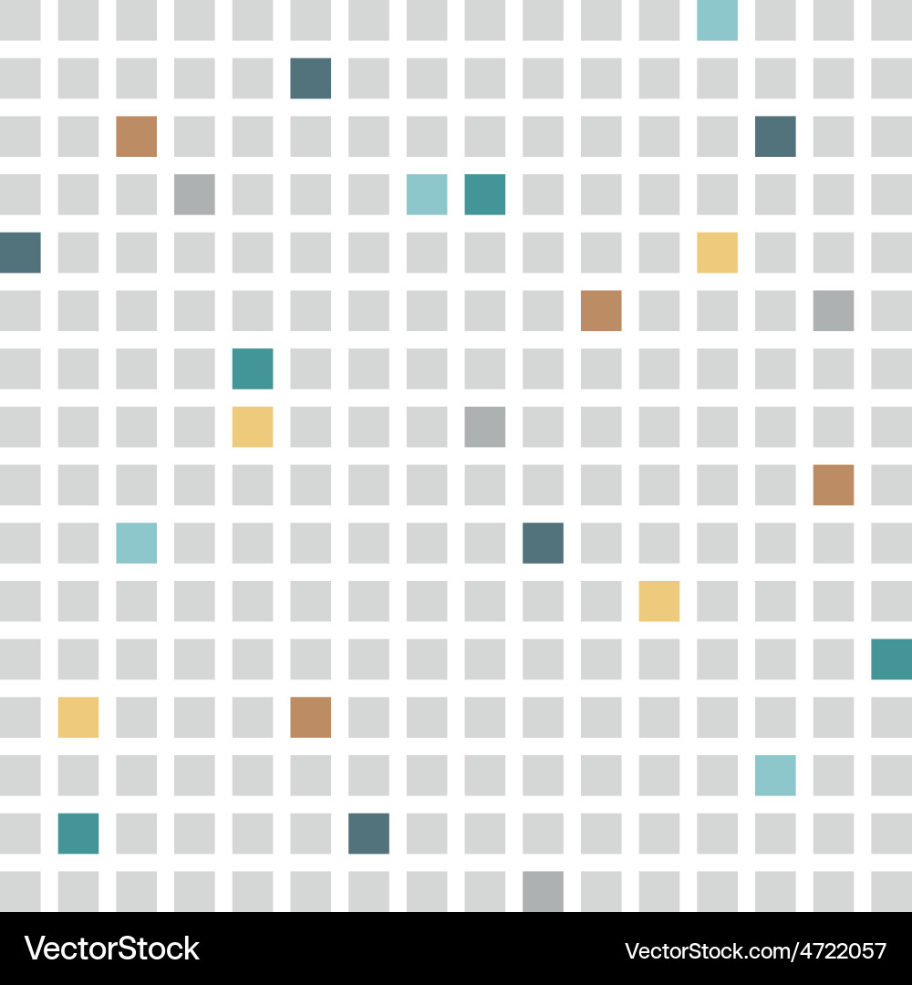 Square seamless pattern Royalty Free Vector Image