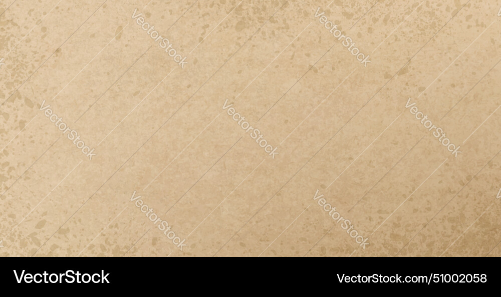 Old brown craft paper vintage background Vector Image