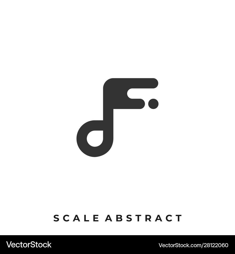 Scale speed template Royalty Free Vector Image
