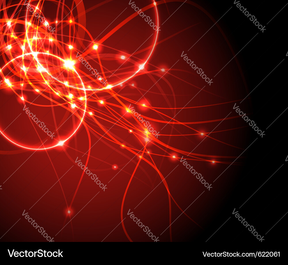 Red wire Royalty Free Vector Image - VectorStock