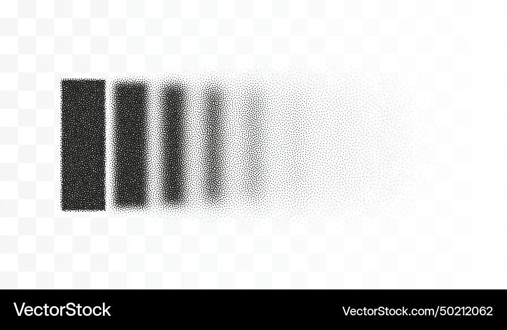 Vanishing information diffusion dispersion Vector Image