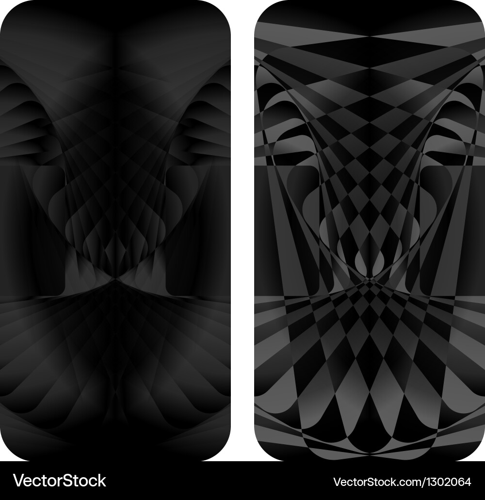 Abstract bookmark or background set eps10 Vector Image