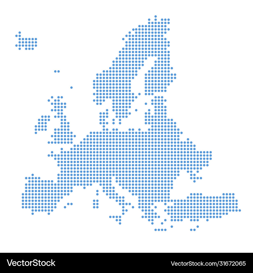 Pixel Art Europe Map Vector Images (over 280)