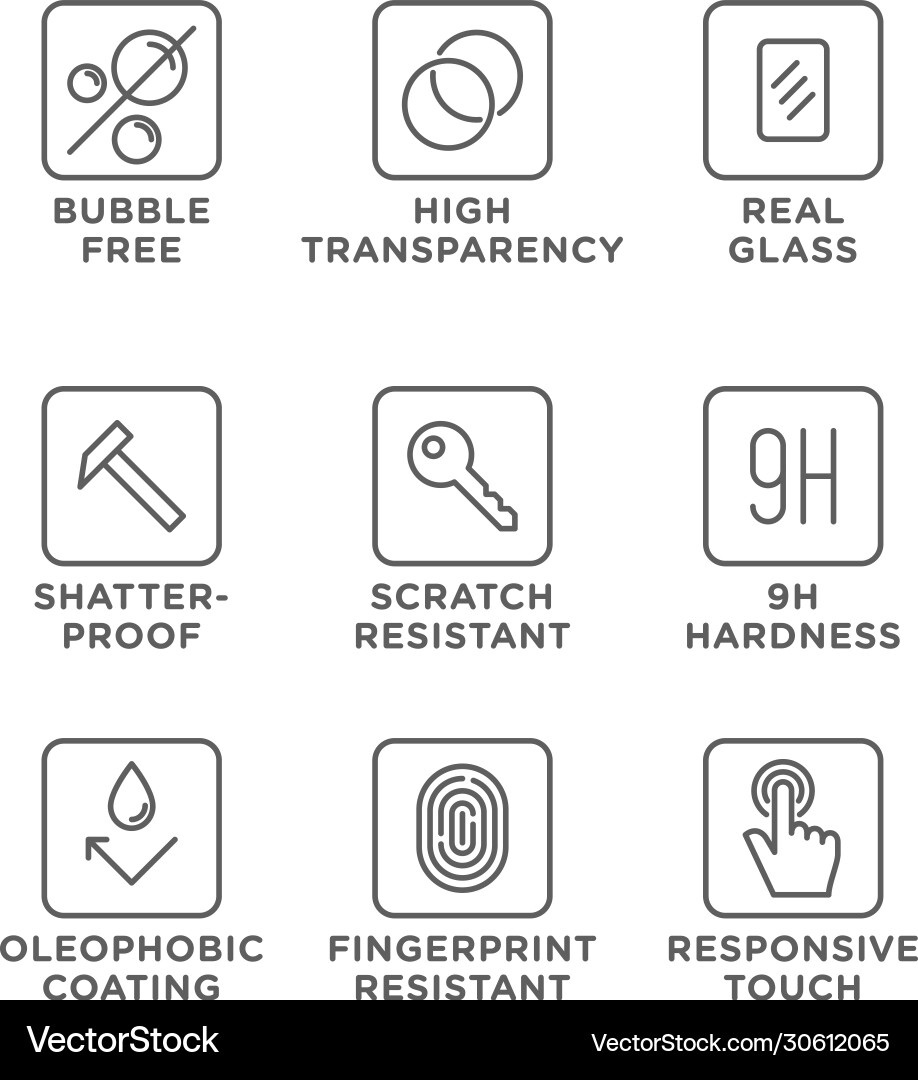 Glass Icon Tempered Vector Images (over 330)