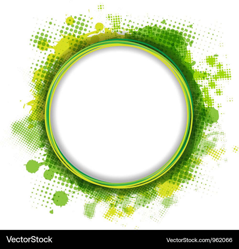 Colorful Halftone Ring Royalty Free Vector Image